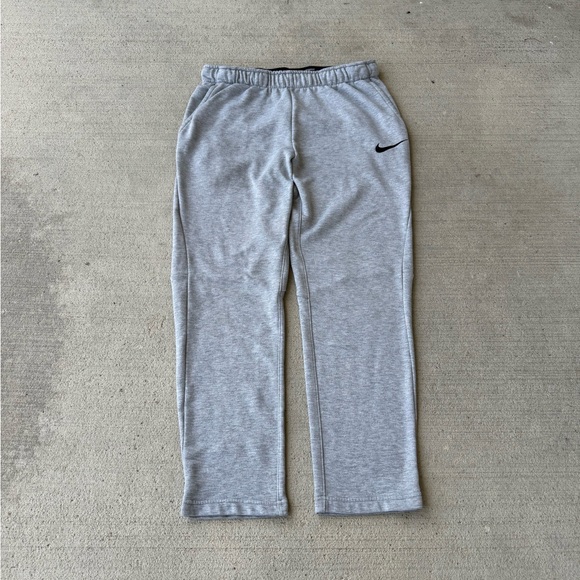 Nike | Pants | Nike Dri Fit Essential Sweatpants Grey Black Size Medium ...